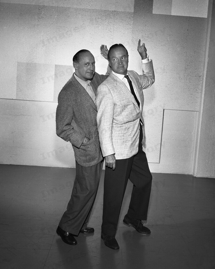 8x10 Print Bob Hope Jack Benny Candid Backstage Dancing #2016596 | eBay