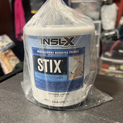 INSL-X Stix White Bonding Primer 1 Qt | Interior Exterior | SXA11009A ...