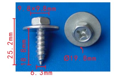 10pcs Screw with Washer Fit TOYOTA 9015960383 by Autobahn88 | eBay