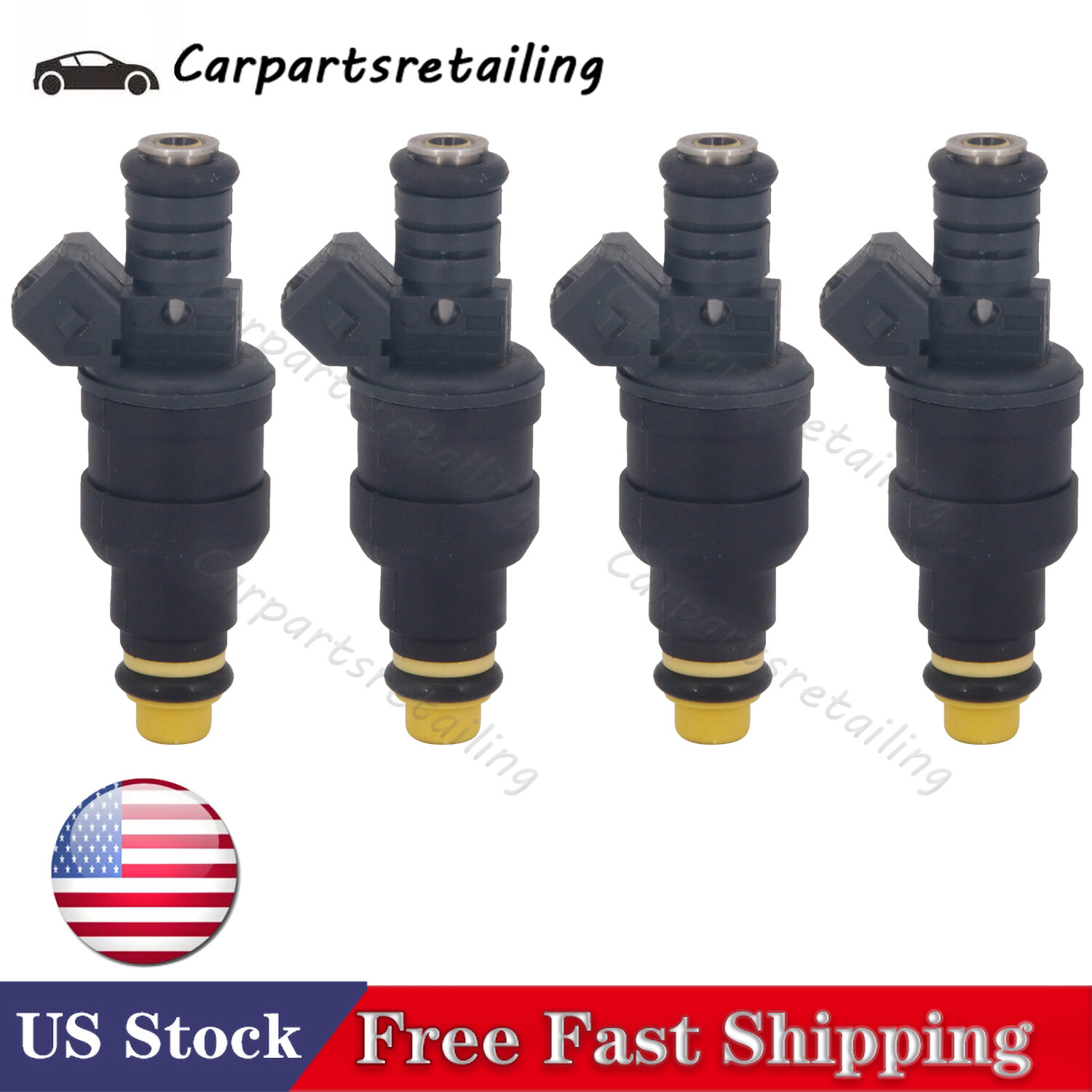 Set of 4 Fuel Injectors For Plymouth Dodge Neon Eclipse Chrysler ...