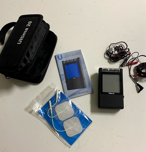 Ultima 20 TENS Unit Combo Digital TENS and EMS Unit with Carrying Case ...