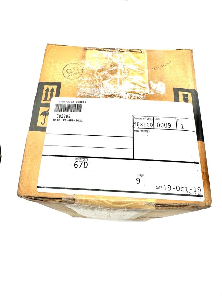 67DF-2343-753218 FISHER PRESSURE REGULATOR NEW IN ORIGINAL FACTORY BOX ...