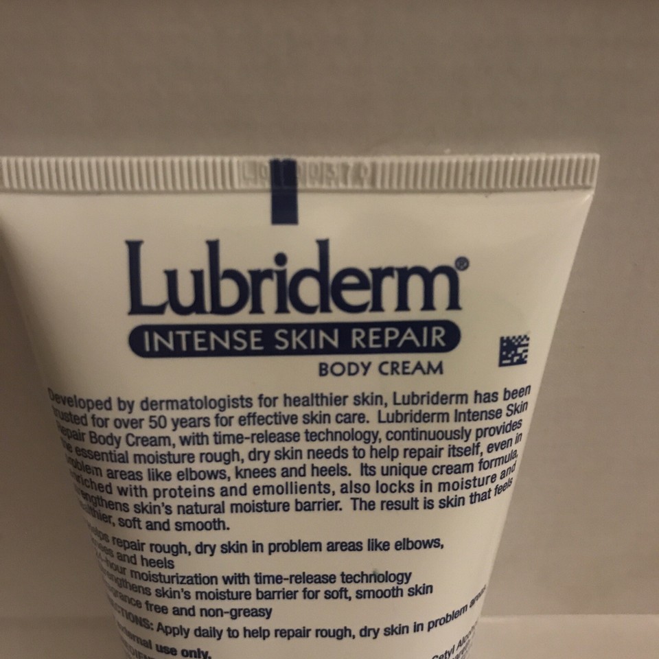 Lubriderm Intense Skin Repair Body Cream Helps Repair Rough, Dry Skin ...
