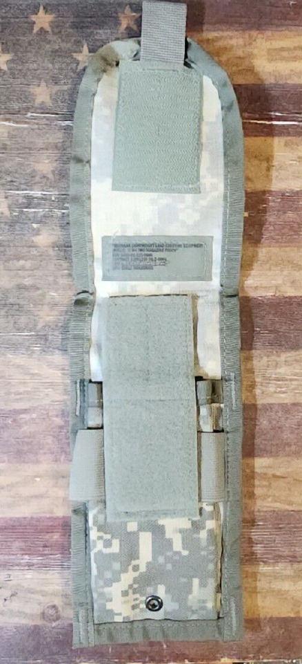 NEW USGI ACU Double Two Magazine Mag Pouch (ONE) MOLLE II NSN: 8465-01 ...