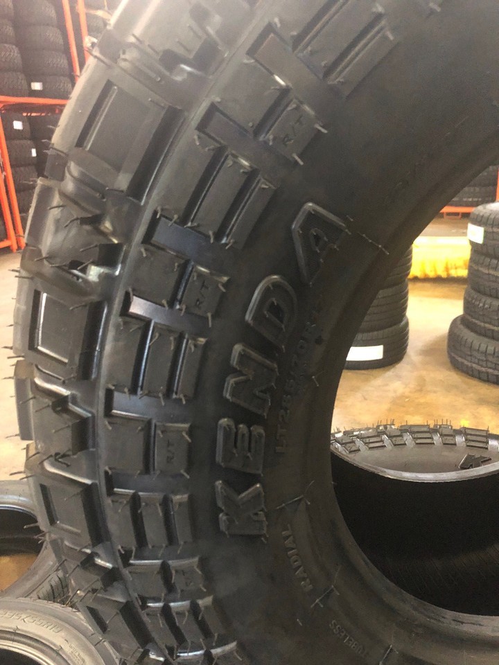 4 NEW 35X12.50R17 Kenda Klever RT 35 12.50 17 35125017 R17 Mud Tires AT ...