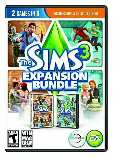 The Sims 3 Expansion Bundle (PC, 2013) for sale online | eBay
