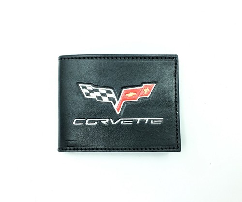 Custom Corvette Wallet C6 C7 C8 / Handmade Hand-Tooled Genuine leather ...