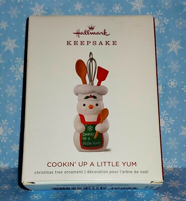 2018 Cookin' Up A Little Yum Hallmark Ornament In Box | eBay