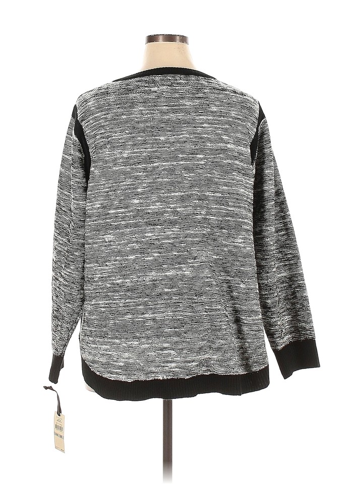 NWT Emaline Woman Women Gray Pullover Sweater 1X Plus | eBay