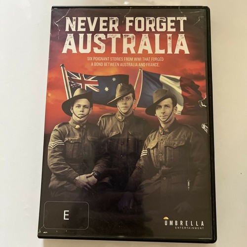 Never Forget Australia - Six Poignant WWI Stories (DVD, 2016) All ...