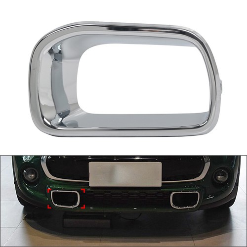 1x Chrome Front Right Bumper Air Duct Frame Cover For Mini F55 F56 2014 ...