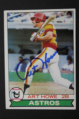 Art Howe Houston Astros Autographed 1979 Topps Signed Baseball Card ...