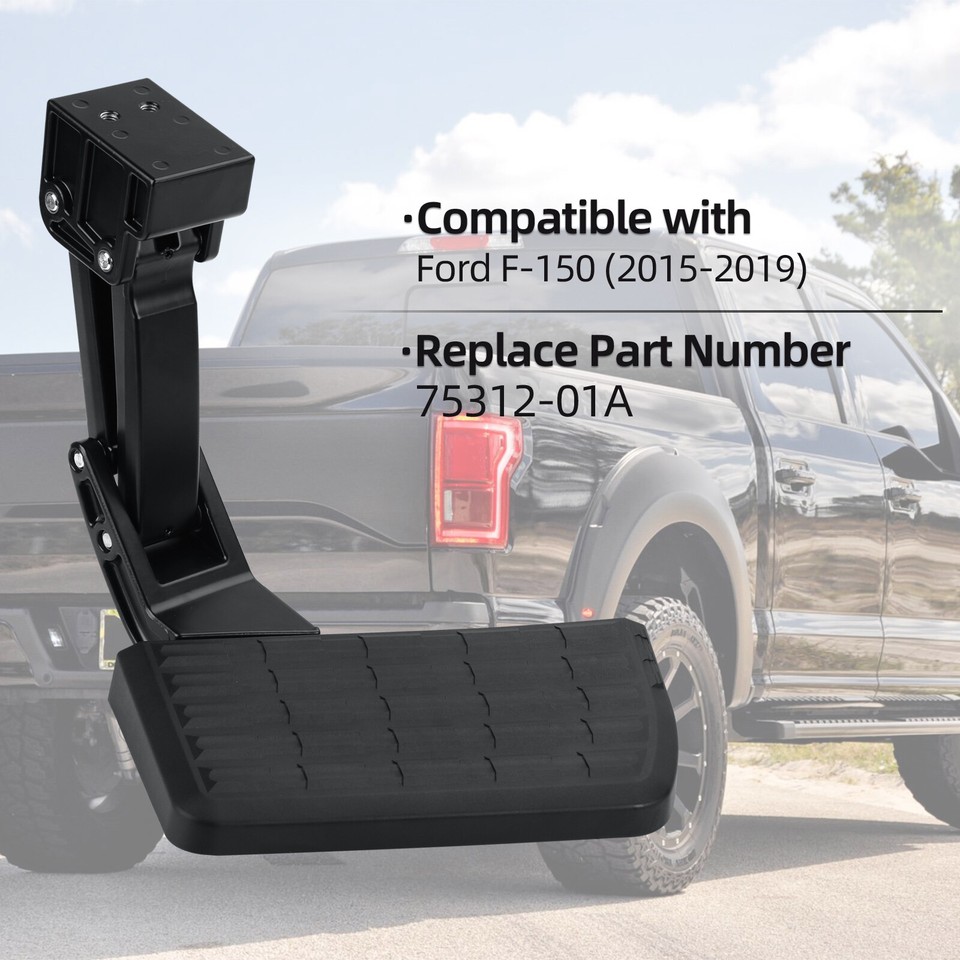 Rear Bedstep Retractable Bumper Truck Tailgate Step Fit For Ford F150 ...