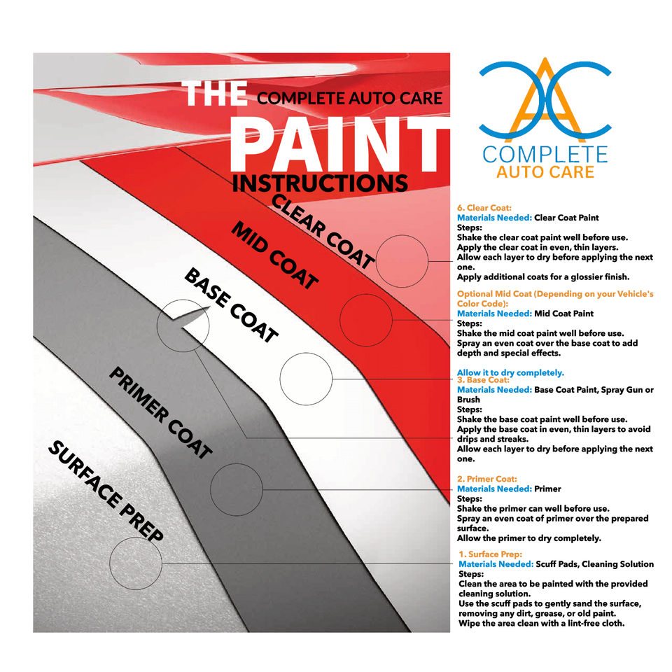 Custom Automotive Touch Up Paint for Volvo 707 Crystal White Tri Coat ...