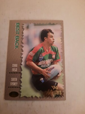 1994 NSWRL Dynamic Masters Series Craig Field | eBay Australia