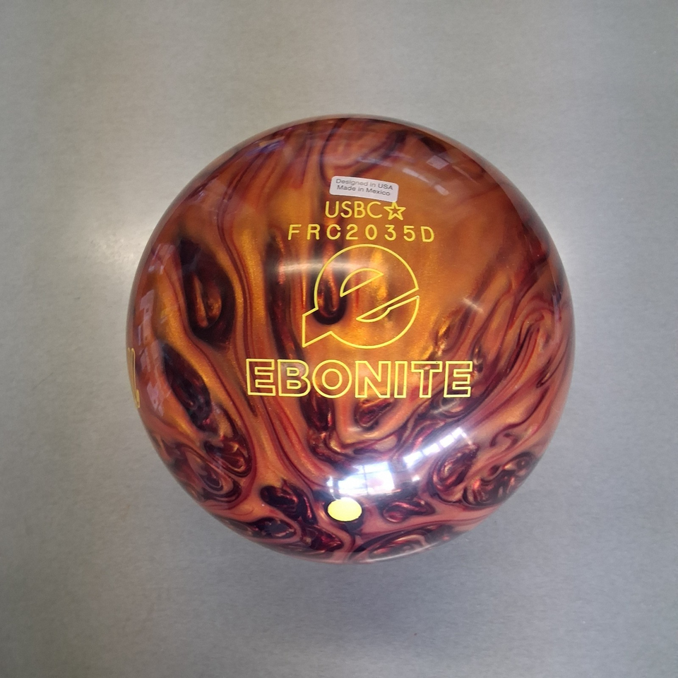 Ebonite Fireball Pearl 1ST QUALITY BOWLING ball 16 lb. NIB #035 | eBay
