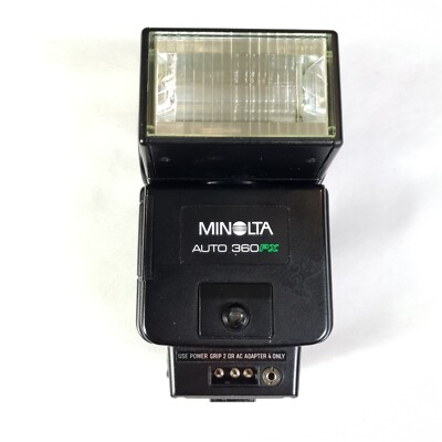 Minolta Auto Electroflash 360PX Untested As is See Pictures Read | eBay