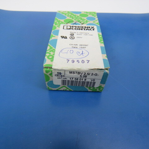 PHOENIX 1758018 Qty of 100 per Lot CON2CKTVERTICAL | eBay