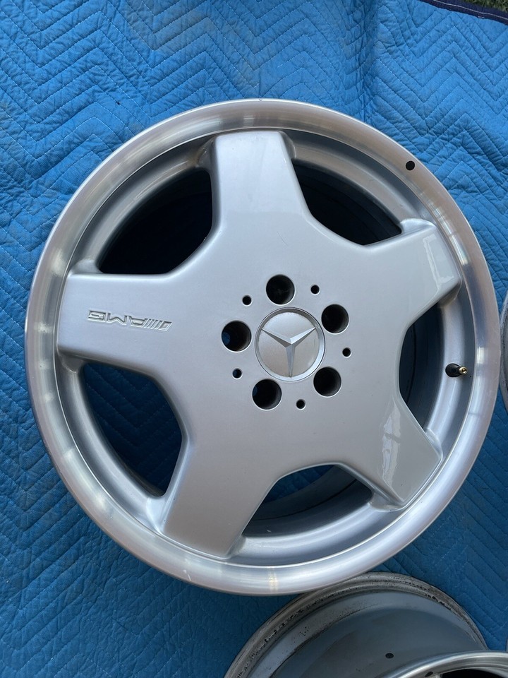 MERCEDES 18” AMG MONOBLOCK SILVER / MACHINE W220- W215 S430-500-600 | eBay