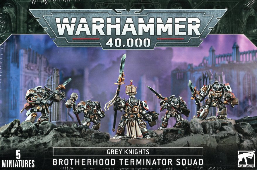 Grey Knights Brotherhood Terminator Squad (Warhammer 40.000) | eBay