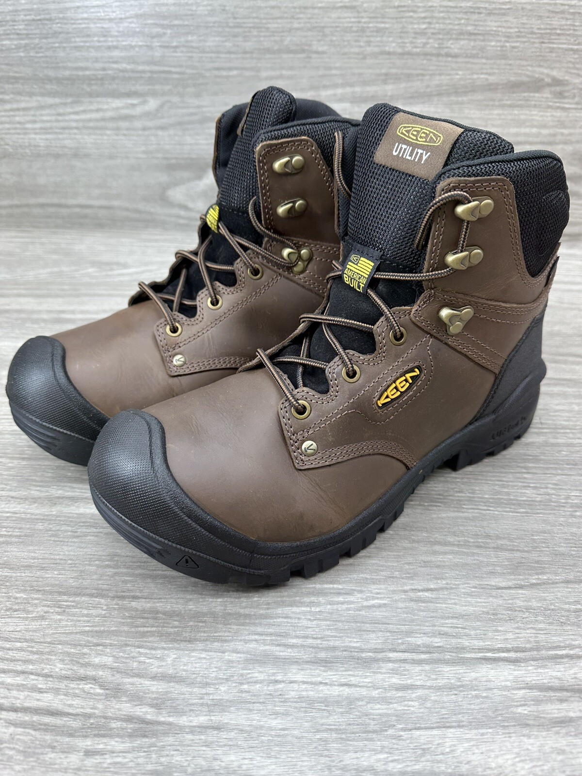 KEEN Utility Men's Independence 6” Composite Toe Waterproof Work Boots ...