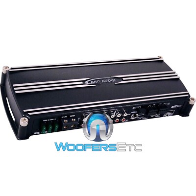 ARC AUDIO 1000.4 AMP 4-CHANNEL 1000W RMS COMPONENT SPEAKERS CAR ...