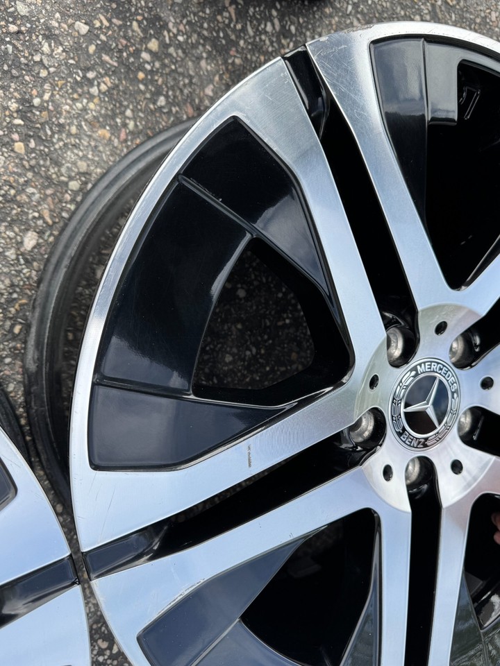 20" MERCEDES GLE GLS450 GLS 53 GLE BLACK AMG OEM FACTORY STOCK WHEELS ...
