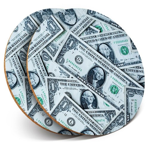 2 x Coasters - American Dollar Currency Money Travel USA #44083 | eBay