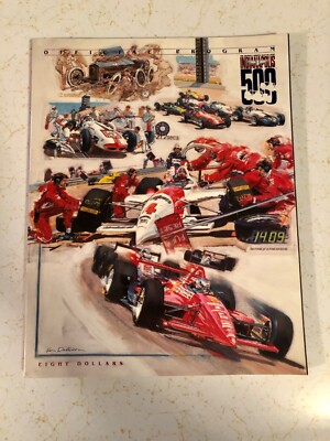 1994 Indianapolis 500 Program 78th Running | eBay