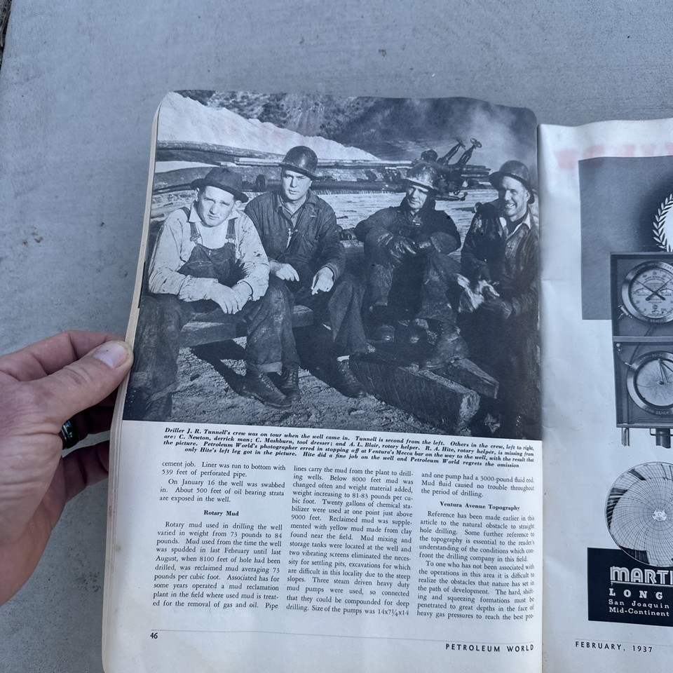 Petroleum World Publication Feb 1937 | eBay
