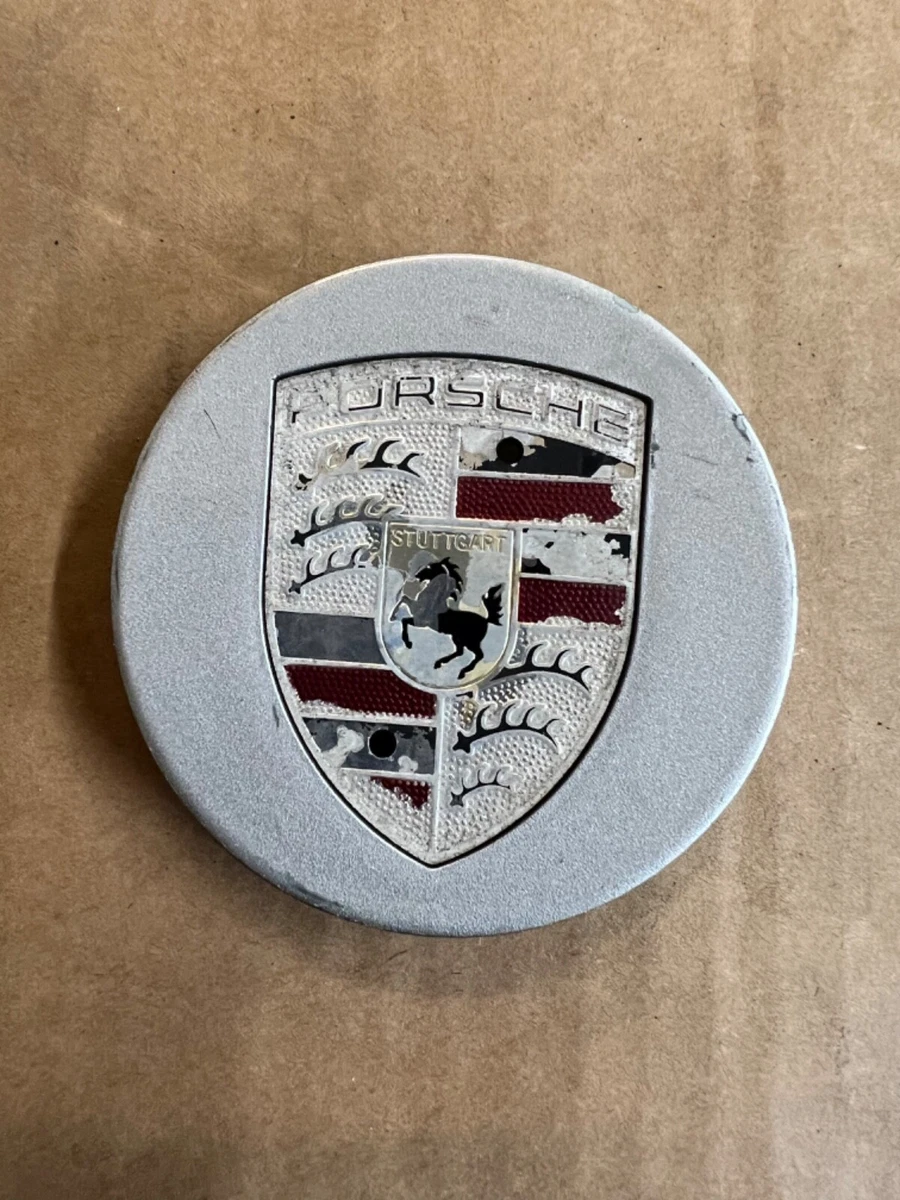 4x Alloy Wheel Centre Caps For Porsche Macan Silver/Gold, 50% OFF