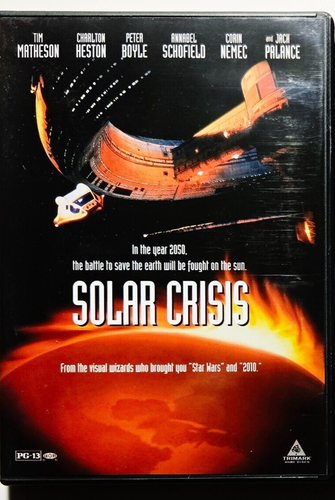 Solar Crisis (DVD, 1999) *RARE OOP* 1990 Charlton Heston Tim Matheson ...