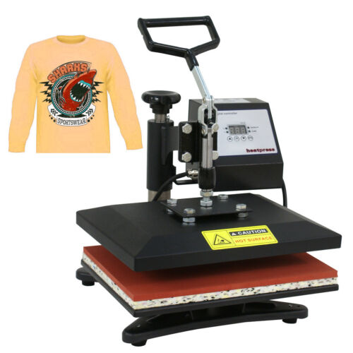 12 X 10 Digital Clamshell T SHIRT HEAT PRESS HEATPRESS TRANSFER MACHINE ...