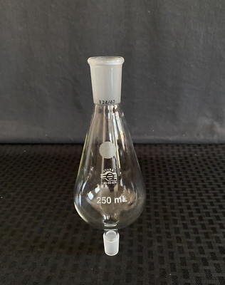 QUARK 250mL Glass Kuderna Danish Flask for Concentrator Apparatus 24/40 ...
