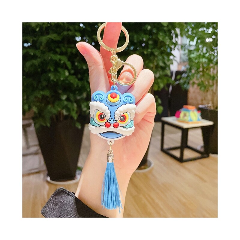 Chinese Keychain Dance Keyring with Good Luck Charm Pendant | eBay