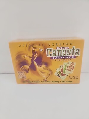 Deluxe Canasta Caliente - Rummy Card Game - Rotating Tray - Winning ...