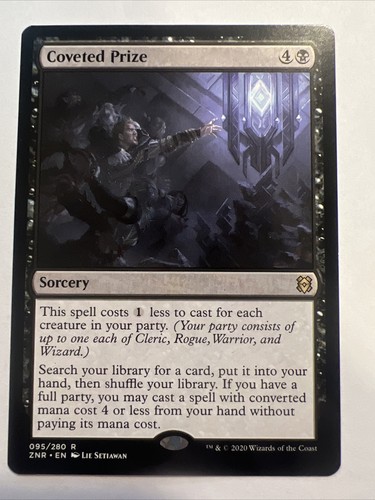 MTG Coveted Prize Zendikar Rising 095/280 Regular Rare | eBay