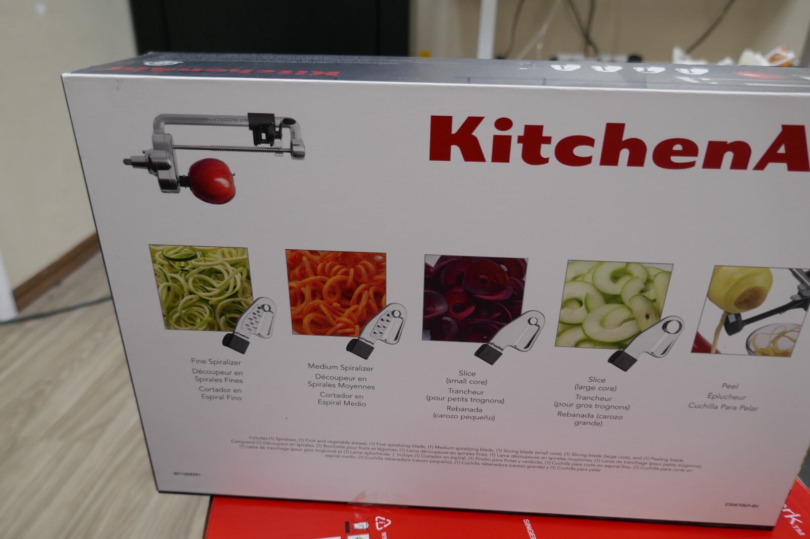 KitchenAid KSM1APC Spiralizer Attachment for sale online | eBay