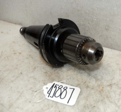 Cat 50 Morse taper holder with Jacobs drill chuck, Inv 45887 | eBay