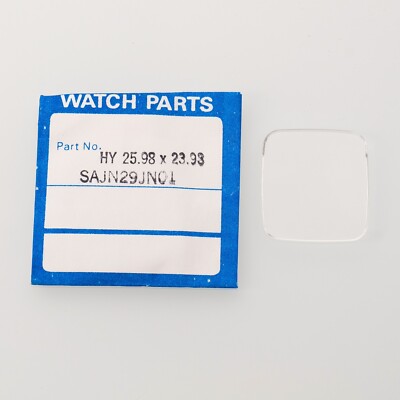 NOS Seiko Watch Crystal Part SAJN29JN01 Replacement Brand New Old Stock ...