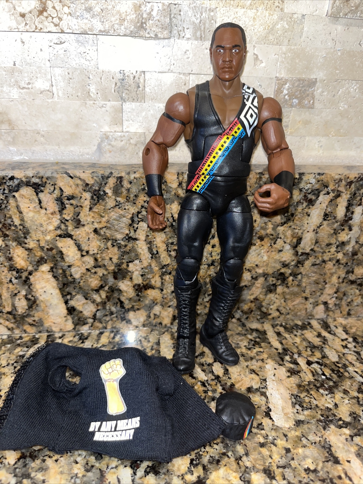 WWE Wrestling Mattel Elite Nation of Domination Faarooq Farooq Ron ...