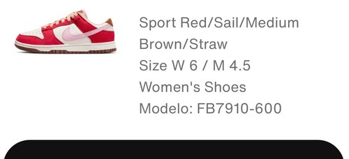 Nike Dunk Low PRM Bacon | Mens 4.5/ Women's 6| FB7910-600 | eBay