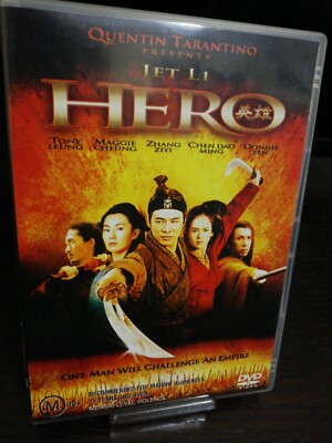 Hero (DVD) Jet Li & Donnie Yen - Martial Arts. | eBay Australia