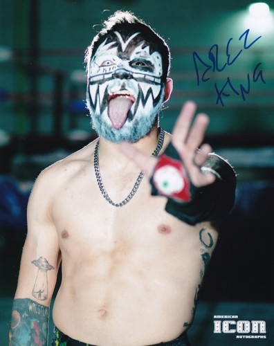 Arez Signed 8x10 Photo Lucha Libre AAA GCW NWA MLW PWG AAW Picture ...