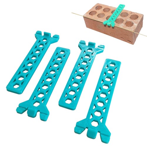 4 x Tingle brick wall building string line holder twigs use with corner ...