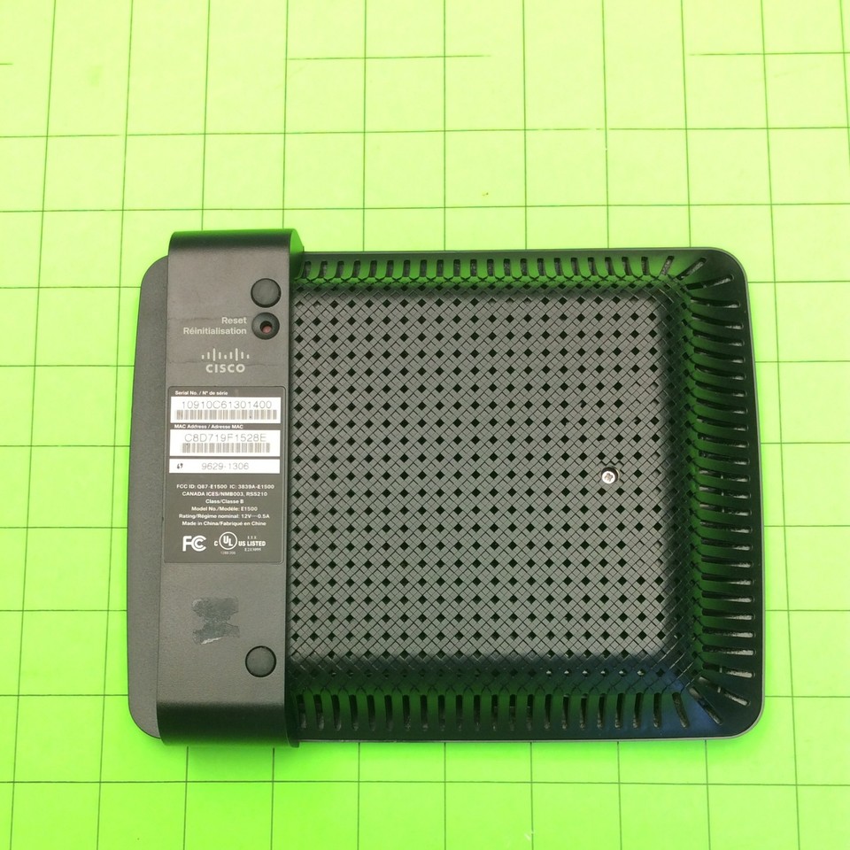 Cisco E1500 Linksys Router Part (NO Power Adapter or Cords) | eBay