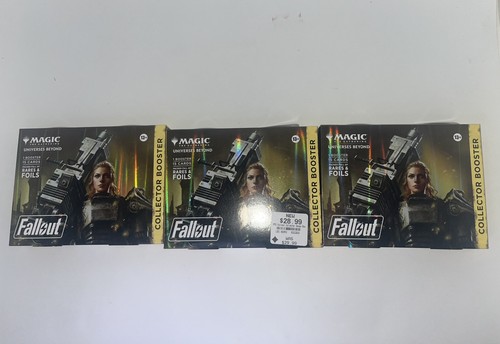 3x Magic The Gathering Fallout Collector Booster Omega Box Sealed | eBay