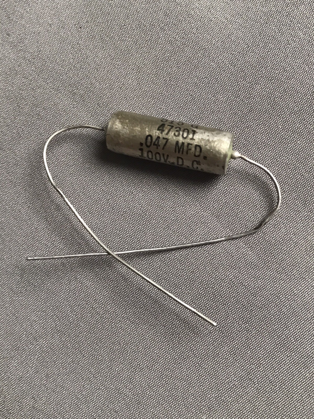 GOOD-ALL .047 uF 100V Vitamin Q PIO oil capacitor tone cap 1950s new ...