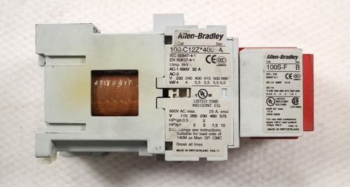 Allen Bradley 100-C12Z*400 Ser A Contacteur 25A 600VAC & 100S-F Ser B ...