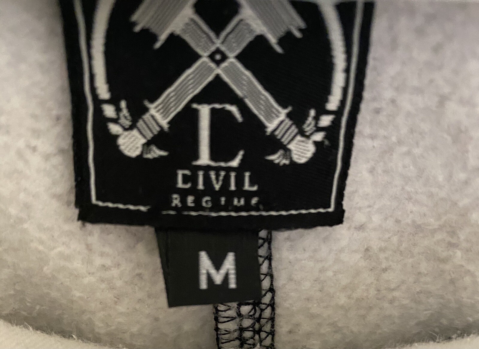 Civil Regime Men’s Joggers Black & White Medium | eBay